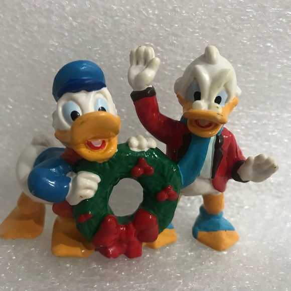 Disney | Toys | Disneys Scrooge Mcduck Donald Duck Christmas Pvc Figure ...